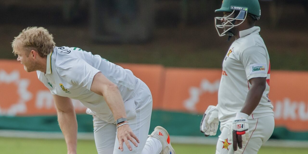 Proteas smash Zimbabwe | 1st Test | Zimbabwe vs South Africa - Cricket ...